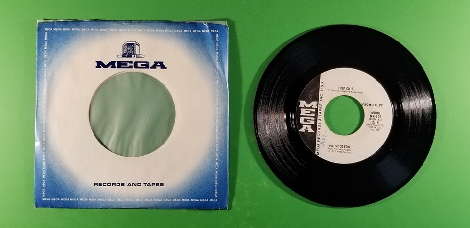 Patsy Sledd - Chip Chip (1973, 7'' Single) [Promo] | eBay