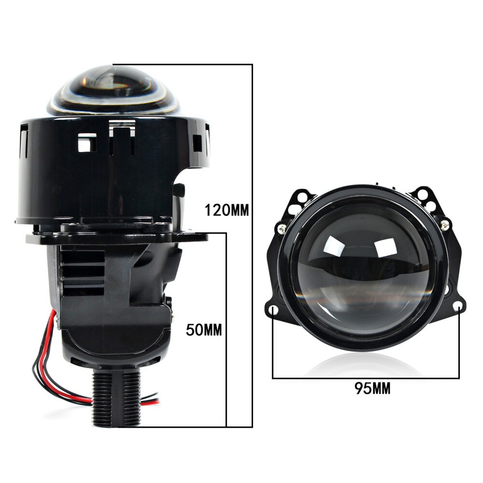 NHK M1 Bi LED Projector Lens 3.0 Mini Headlight 6000K Universal ...