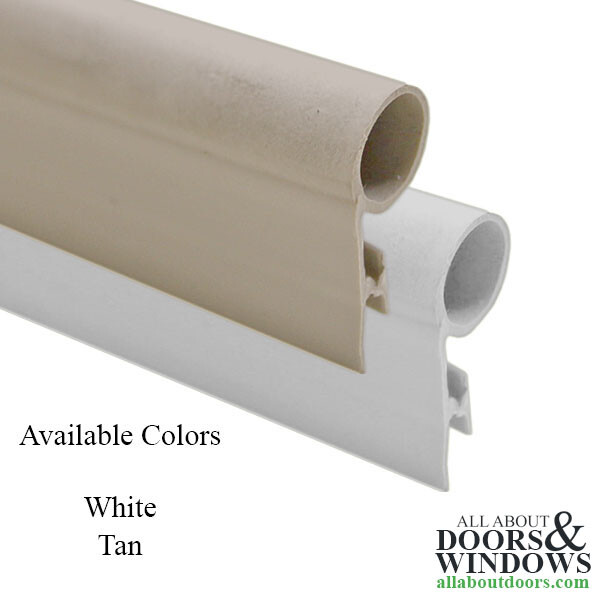 Weatherstrip .300 Offset Bulb T-Slot With T Channel Slide On Door ...