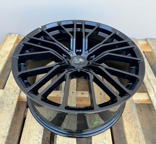 19 inch 19x8.5 5x112 ET32 CB66.6 Gloss Black Wheels Fit Audi Set of 4 ...