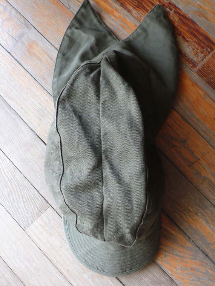 french army foreign legion F1 bigeard cap patrol combat hat OD green 55 ...