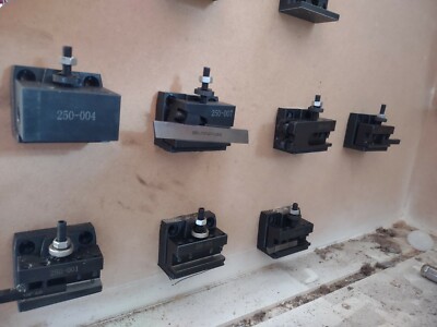 AXA Quick Change Tool Post Holder Set (4 PIECES) (QCTP MOUNT) LATHE ...