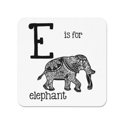 Brief E Ist für Elefant Kühlschrankmagnet - Alphabet Süß Lustig | eBay.de