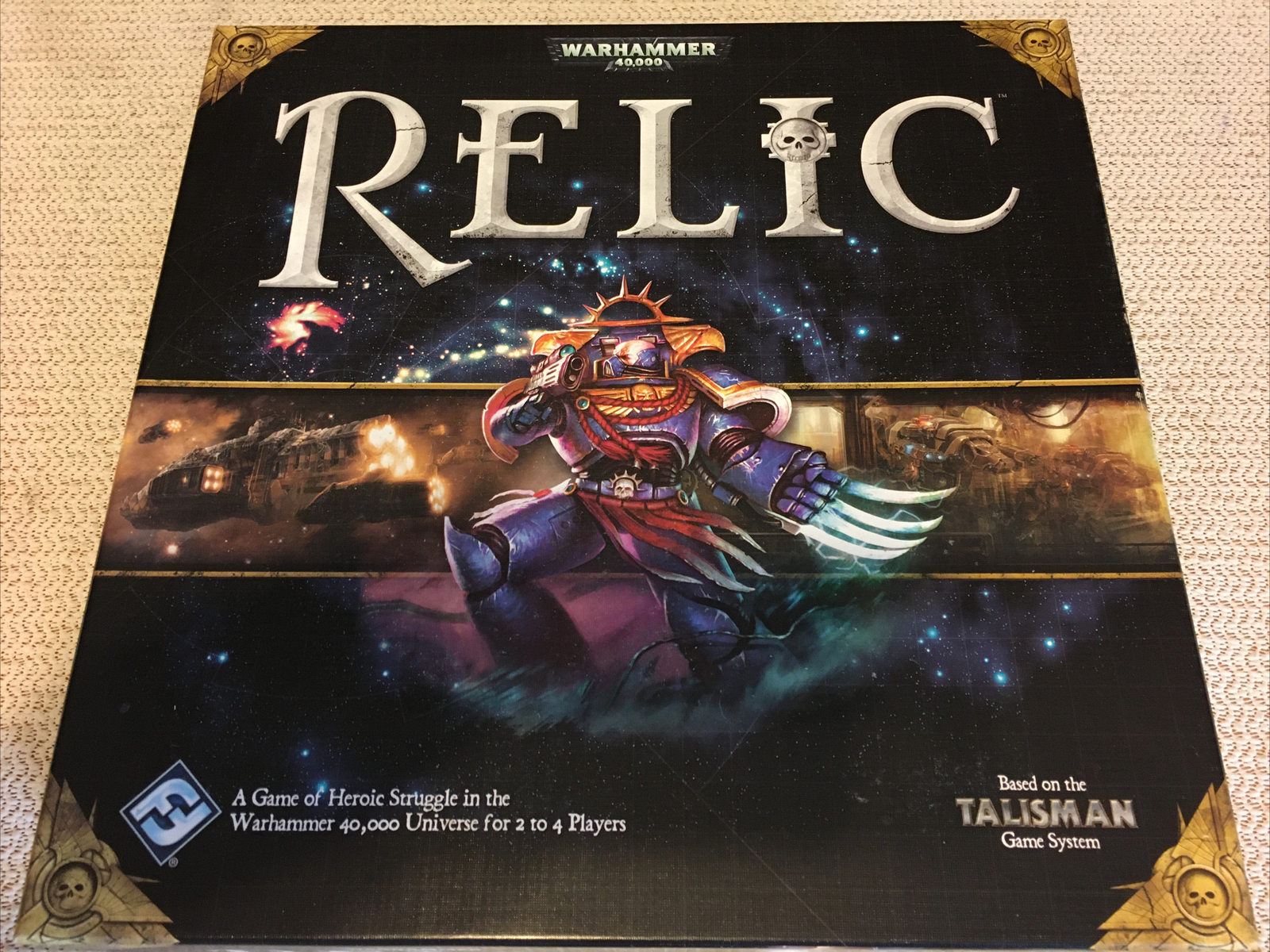RELIC Warhammer 40k Board Game COMPLETE - Talisman FFG | eBay