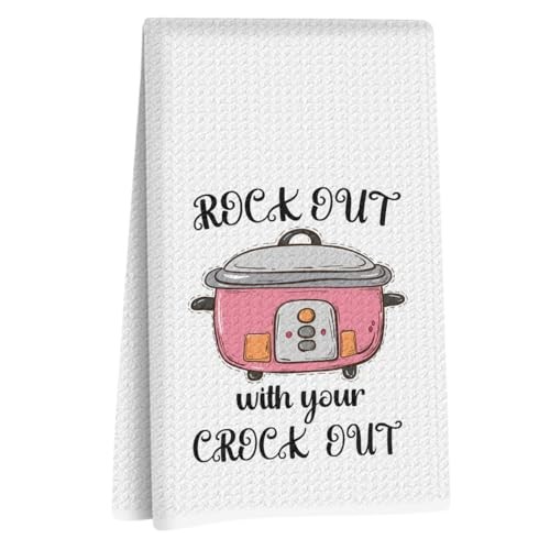 Funny Kitchen Towels 24x14 Inch, Durable Reusable Microfiber Dish Multi ...