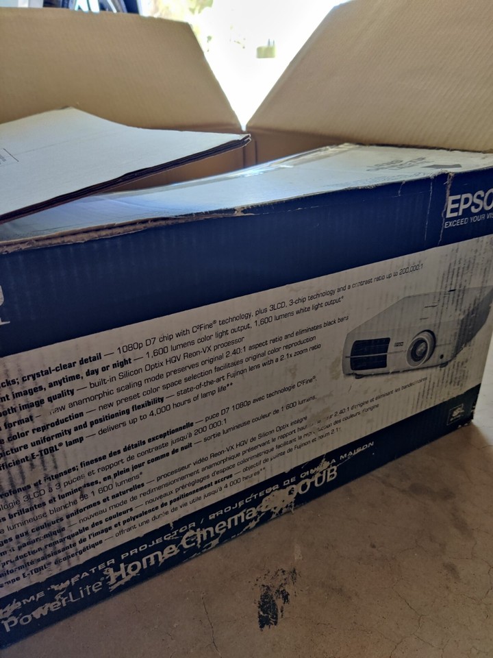 Epson 8700UB Projector And Mount Bundle | eBay