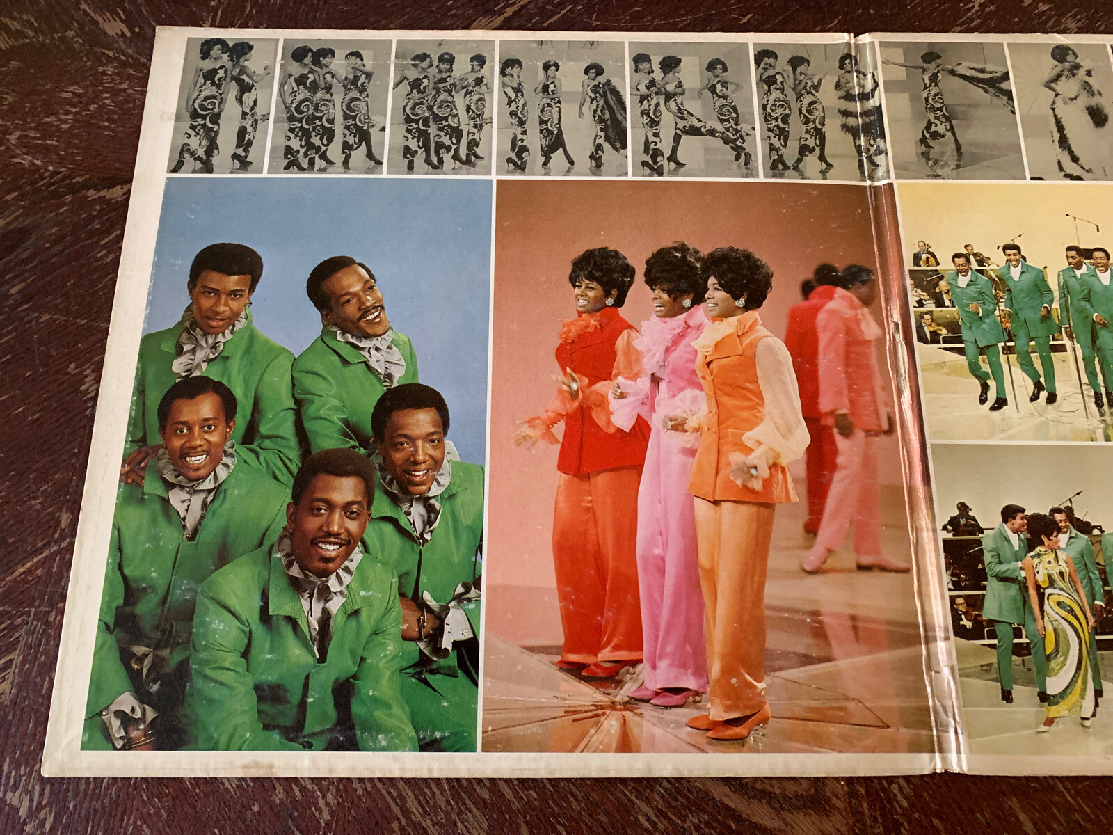 TCB Original Sound track Diana Ross The Supremes & The Temptations LP ...