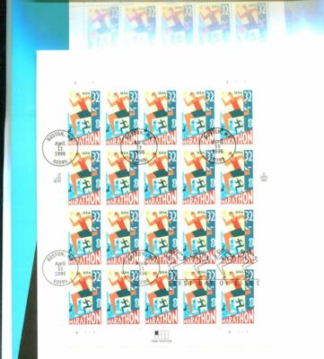 MARATHON .32 20 STAMP USPS SEALED FIRST DAY SOUVENIR MNH | eBay