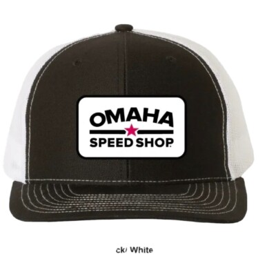 MEN’S OMAHA SPEED SHOP LOGO HAT RICHARDSON 112 TRUCKER SNAPBACK NEW | eBay