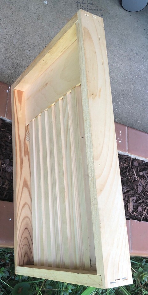 Pine 8 frame slatted rack for Langstroth bee hive | eBay