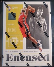 2019-20 Panini Encased Basketball Checklist, NBA Set Info, Boxes, Date