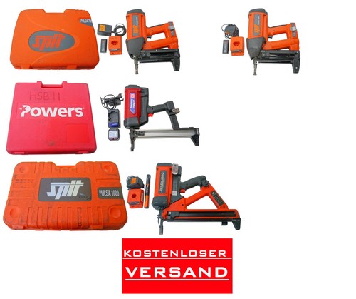 Spit Pulsa 700P Battery Nailer,Powers C3,Powers C4 Betonnagler with ...