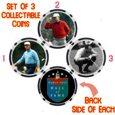 BILLY CASPER - WORLD GOLF HALL OF FAME - COLLECTABLE COIN SET | eBay
