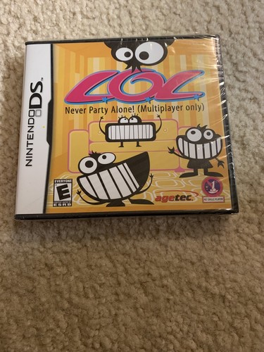 Brand New Sealed Nintendo Ds Game Lol Never Party Alone | eBay