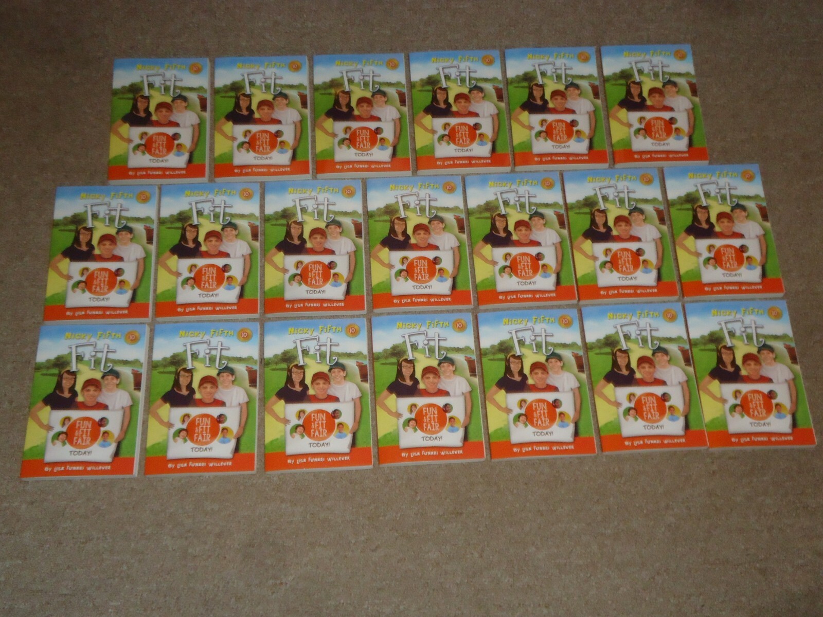 Lot 20 Nicky Fifth Fit #10 NJ Novels Lisa Funari Willever Guided ...
