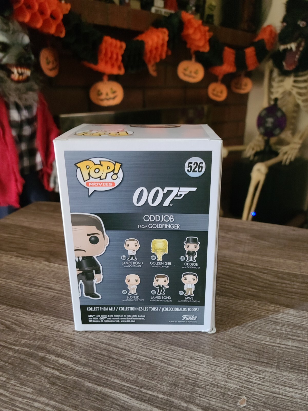 Funko 007 James Bond Goldfinger ODD JOB Pop Vinyl Figure #526 | eBay