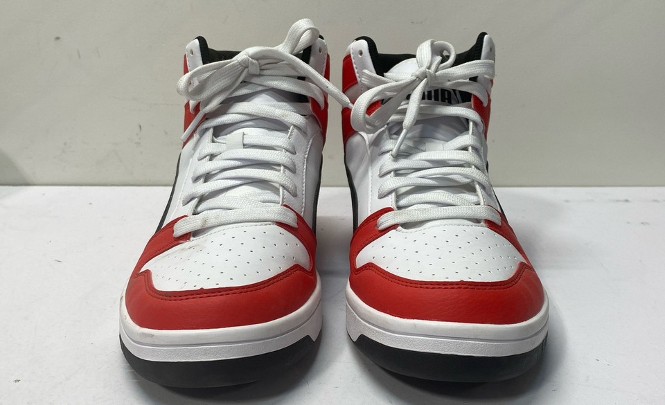 Puma Men's Red White High Top Shoes Size 11 193526195715| eBay