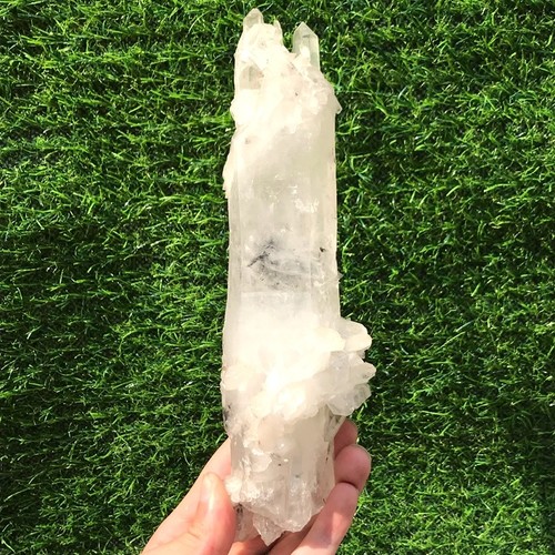 680G Rare Natural Clear Quartz Cluster Crystal Quartz Mineral specimen ...
