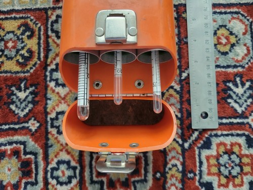 Vtg Set Of 3 Hydrometer Thermometer Fahrenheit Scale Curtin Matheson ...