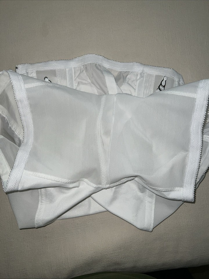 Vintage Rago Of New York Style 6210 Girdle Garter Tummy Control White ...