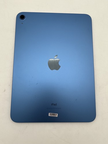 Apple iPad 10th Generation 10.9" 64GB Blue Wi-Fi MPQ13LL/A *SEE DESC ...