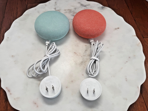 2 Google Home/Nest Mini Speakers Model HOA Smart home Electronics ...