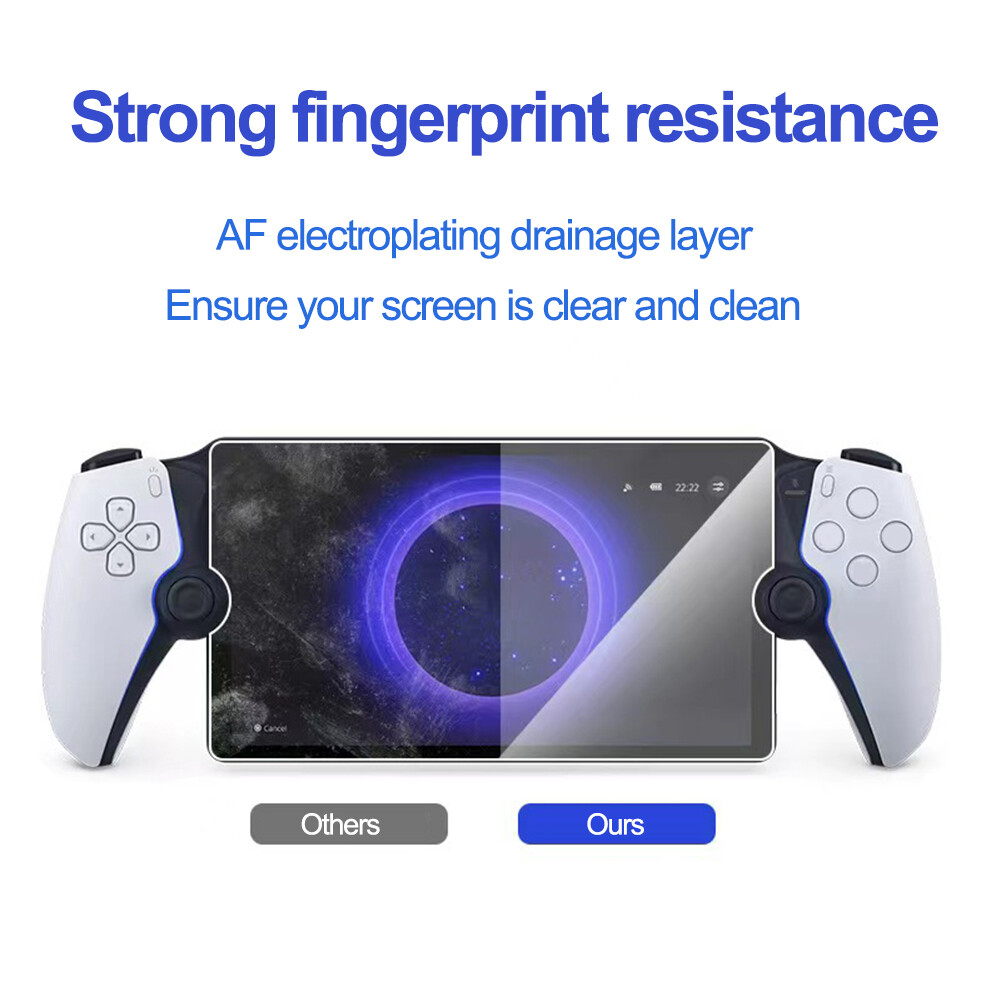 Tempered Film 0.33mm Ultra Clear Screen Protector Anti-Scratch for PS5 ...
