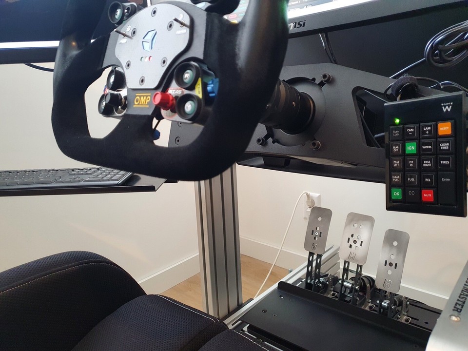 Sim racing Button Box Stickers / Decals / Labels for iRacing Etc DIY | eBay