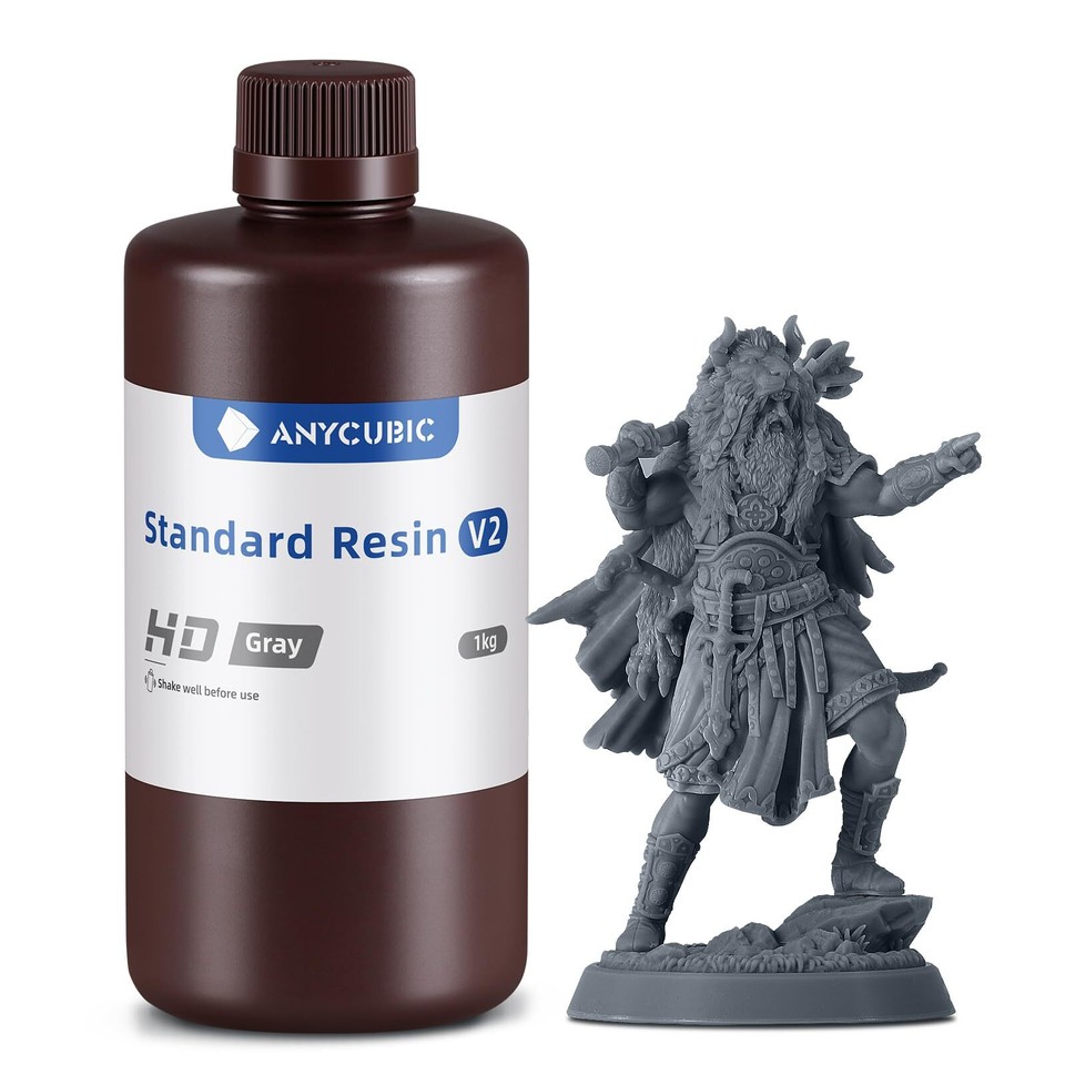 ANYCUBIC 5-30kg 3D Printer Resin Standard V2 Resin 405nm UV Sensitive ...