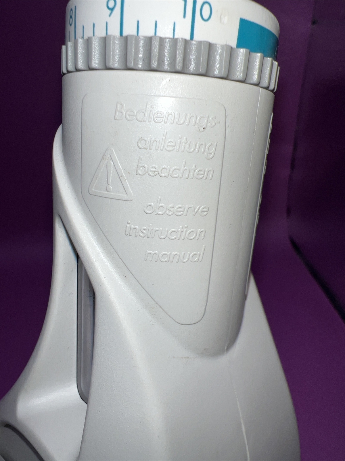 Hirschmann Laborgerate 2-10ml Ceramus Dispenser, damaged as pictured | eBay