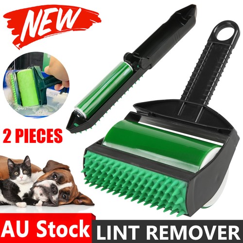 Sticky Lint Remover Washable Picker Cleaner Roller Pet Hair Brush Tool ...