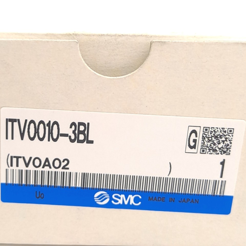 SMC ITV0010-3BL Electro-Pneumatic Regulator, 0-10VDC Input, 0.001-0 ...