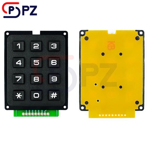 1PCs 3x4 Matrix Array 12 Keys 3*4 Switch Keypad Keyboard Module for MCU ...