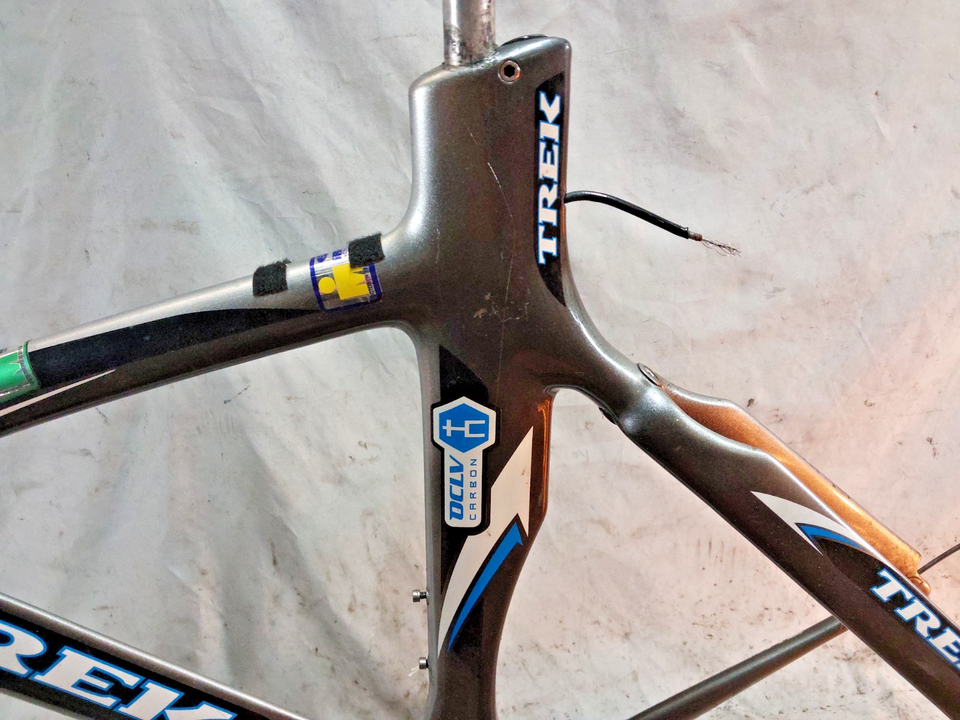 2005 Trek Equinox TT 9 Triathlon Road Bike Frame 60cm Large Carbon Tri ...