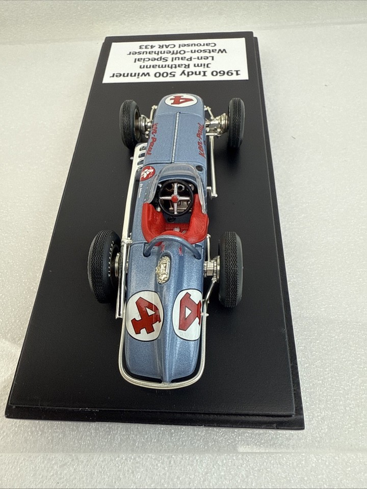 1/43 Carousel 1 Jim Rathmann 1960 Ken Paul Watson Roadster Indy 500 ...