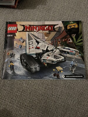 LEGO Ninjago Instructions Booklet Manual Only No bricks 70616 | eBay