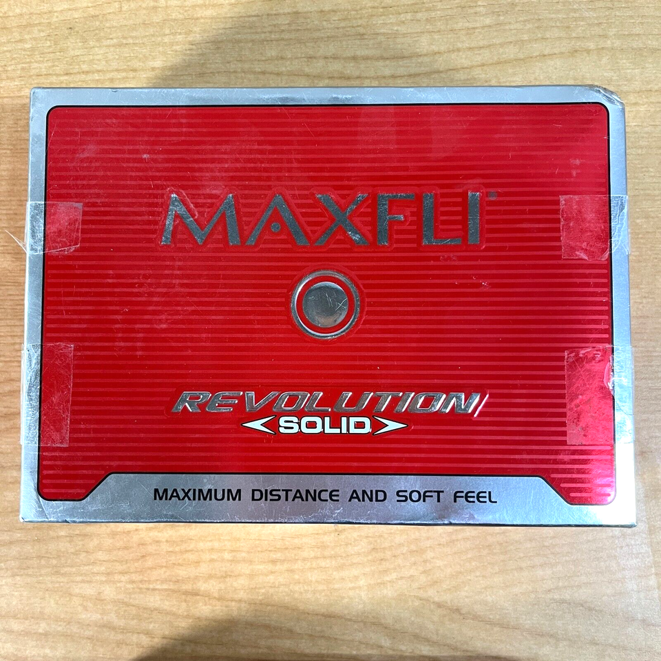 Maxfli Revolution Solid Golf TaylorMade Balls Max Distance and Soft ...