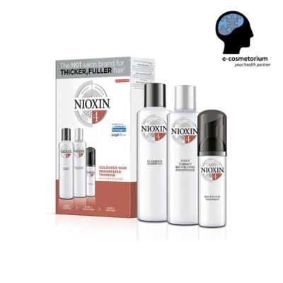 Nioxin System Starter Kit 4 for Fine Hair - Cleanser, Revitaliser ...