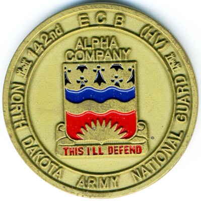 US Army Challenge Coin: 142nd Engineer Battalion | eBay