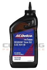 ACDelco 88863089 Gear Oil Dexron 75w90 32 Oz. Each for sale online | eBay