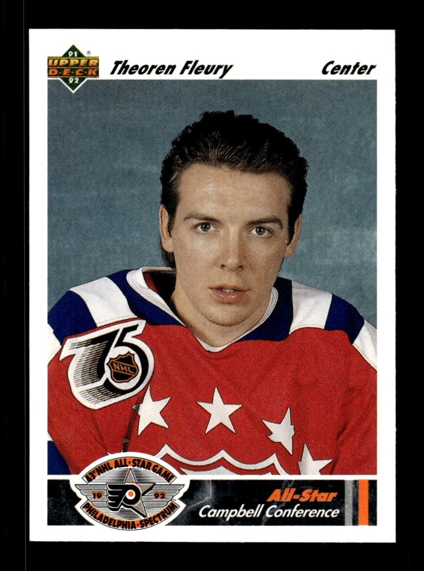 1991-92 UPPER DECK #630 THEOREN FLEURY | eBay