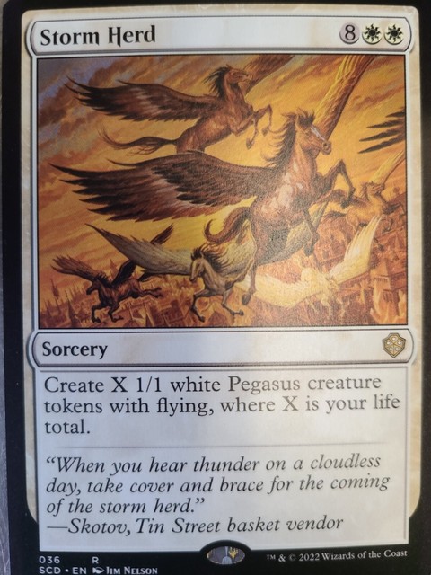 MTG Storm Herd Starter Commander Decks 36 Regular Rare for sale online | eBay