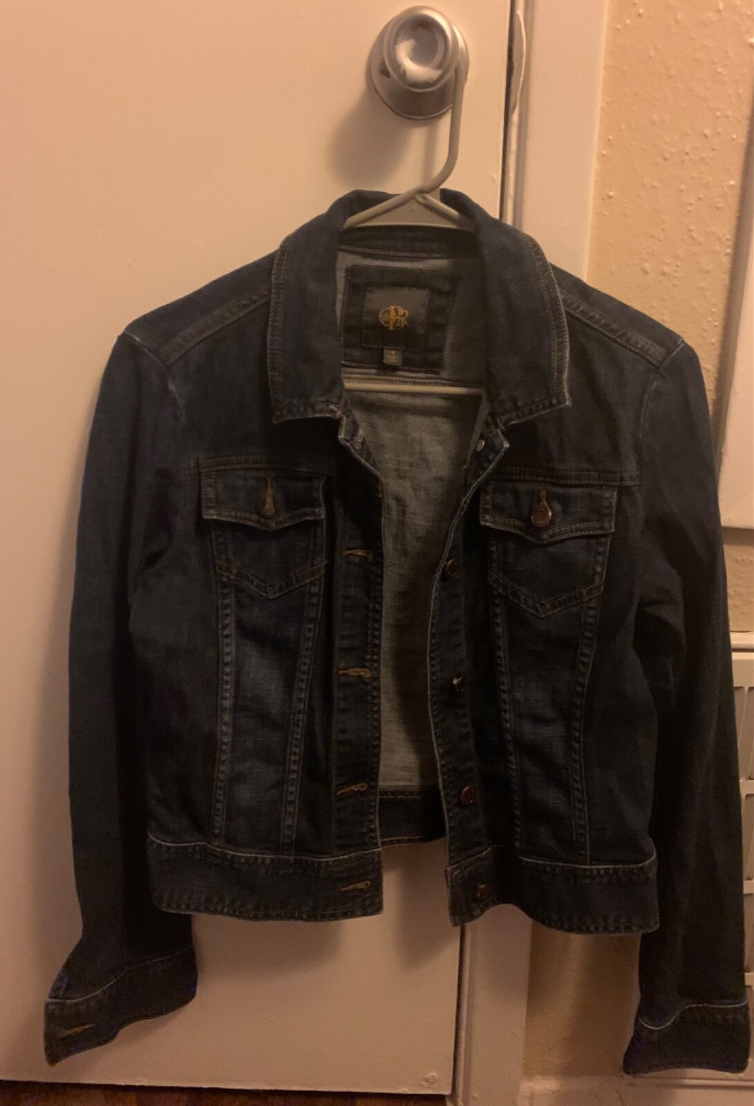 OBR LIMITED Dark Blue Wash Jean Jacket sz M | eBay