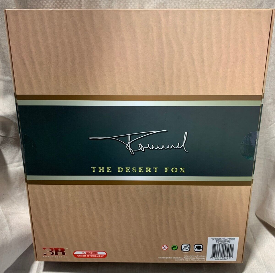 DID 3R WWII 1/6 Scale 12" Desert Fox Erwin Rommel Action Figure GM651 ...