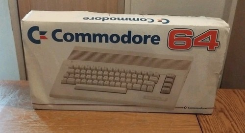 Commodore 64 C64 Vintage Mainframe Computer Games Console / Boxed ...