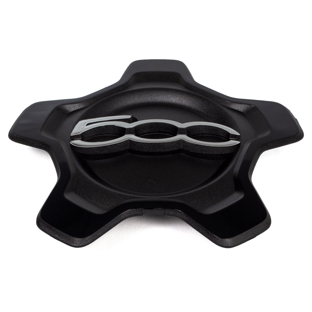 4x ORIGINAL Fiat Nabendeckel Felgendeckel 500X (334_) 16 Zoll Schwarz ...