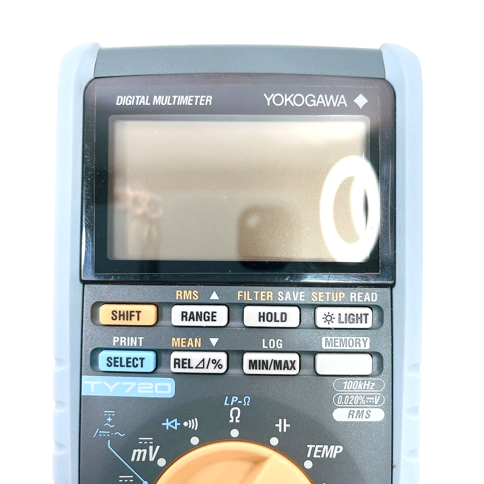 YOKOGAWA TY720 4.5-digit Digital Multimeter Working Tester Used | eBay