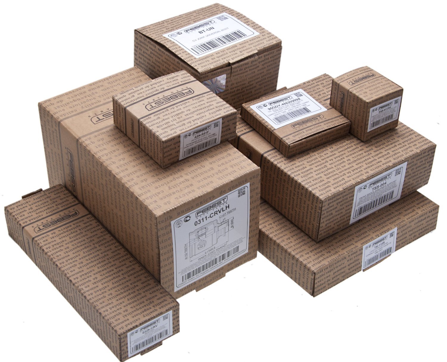 Arm Bushing Rear Shock Absorber Febest TAB-542 Oem 48530-80351 | eBay