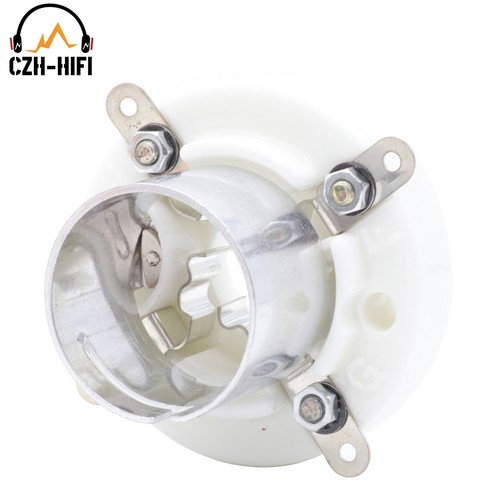 1PC 4pin Tube Socket S4U Medium BAYONET VALVE BASE for 300B 811 2A3 ...