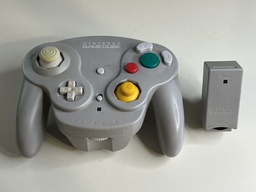 OEM Nintendo Gamecube Wavebird Wireless Controller & Receiver Working ...